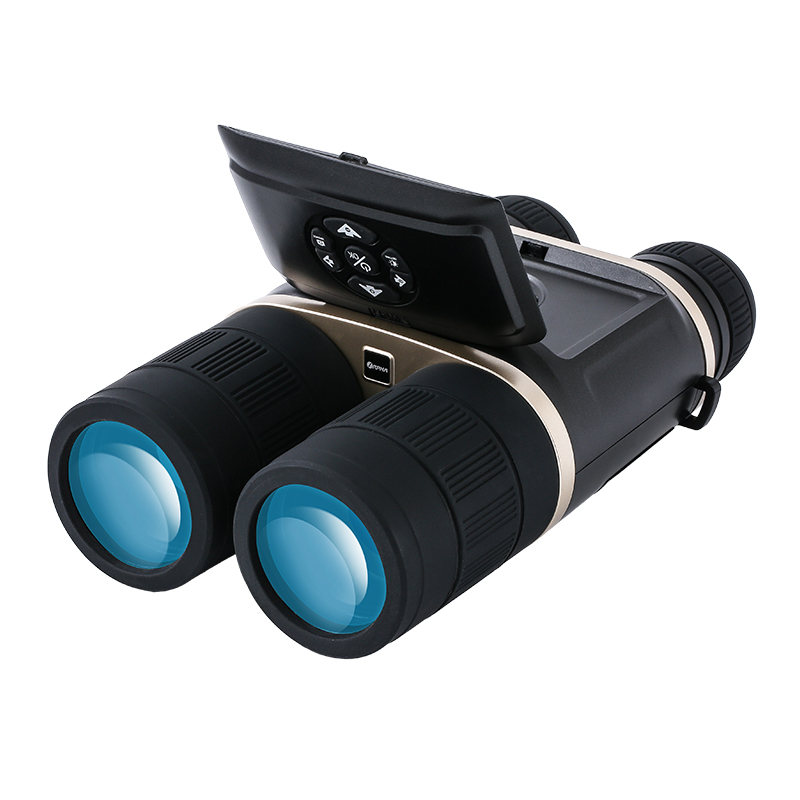 奥尔法 D10L双目高倍OPPHA数码100倍红外夜视仪望远镜 日夜两用/高清HD拍照录像/GPS & 北斗定位/电子罗盘/俯仰角/气压计/水平角/WIFI连接手机APP遥控操作/一体式独立 ...
